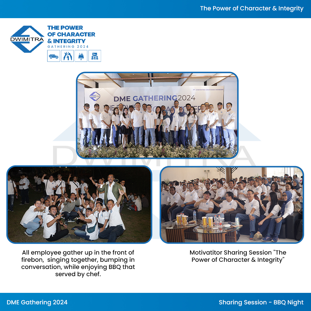DME Gathering 2024 – The Power of Character and Integrity – PT Dwimitra ...